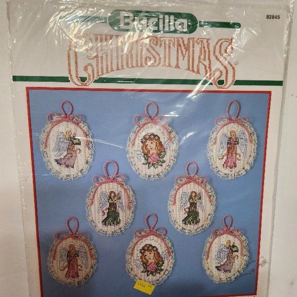 Bucilla | Holiday | New Bucilla Christmas Heavenly Angels Crossstitch ...